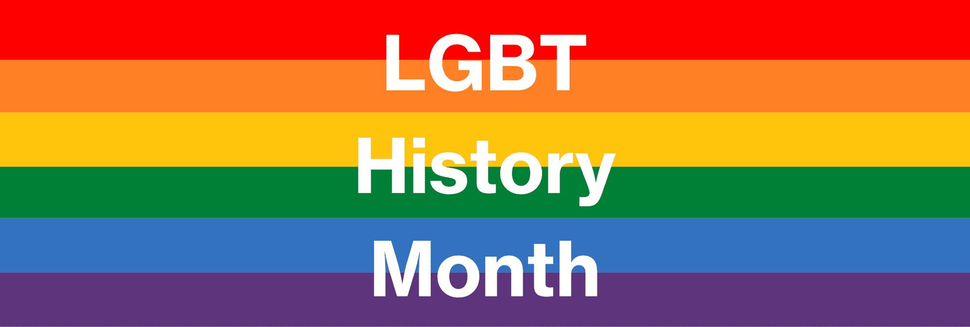 February marks LGBT History Month - Accrington & Rossendale College